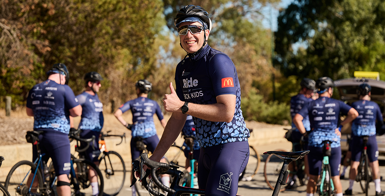 Paddy Sweeney goes the distance for WA families with sick kids